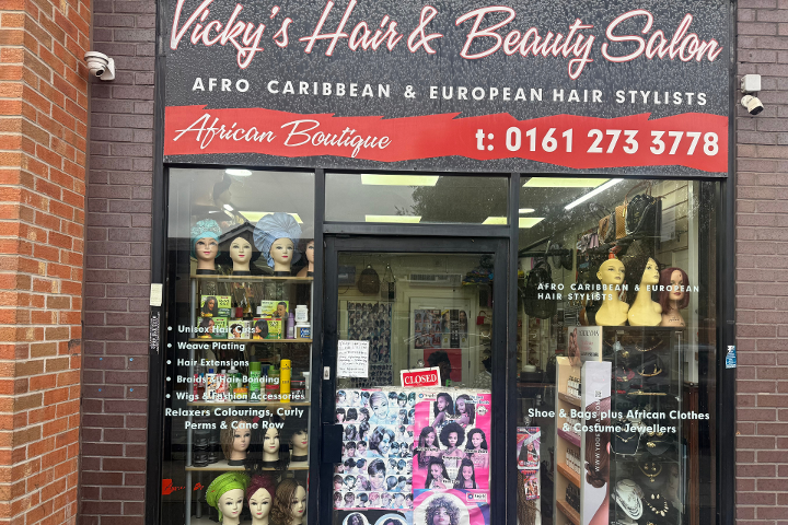 Vicky's Hair & Beauty Salon with African Attire | Hair Salon in ...